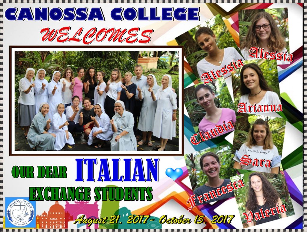 Canossa College Welcomes Italian Exchange Students – Canossa College ...